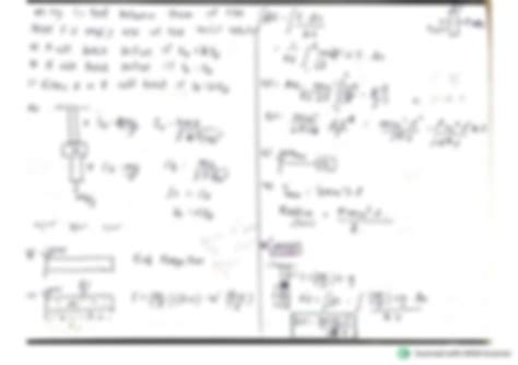 SOLUTION Mechanical Prop Of Solids Shortnote Studypool