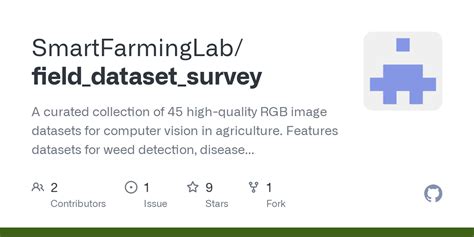 Github Smartfarminglabfielddatasetsurvey A Curated Collection Of