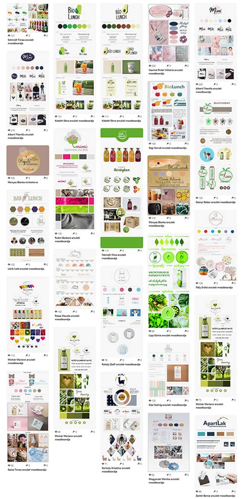 Moodboard így Add át A Hangulatot A Stílust Webdesignsuli