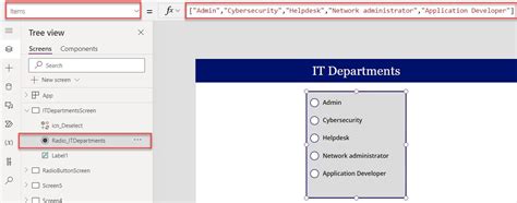 Reset Or Deselect Radio Button In Power Apps With Examples