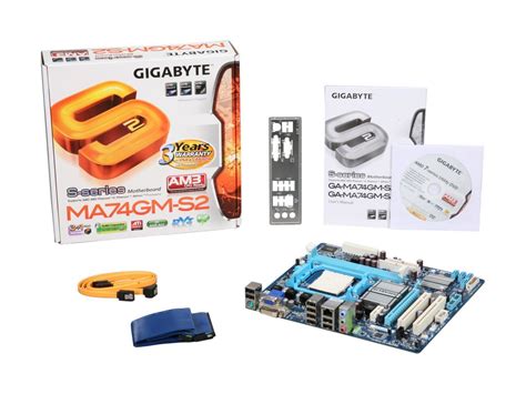 GIGABYTE GA-MA74GM-S2 AM3/AM2+/AM2 Micro ATX AMD Motherboard - Newegg.com