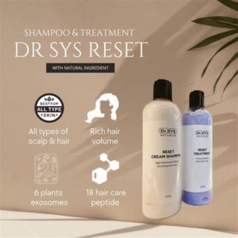 Dr Sys Reset Cream Shampoo Treatment G Shopee Malaysia