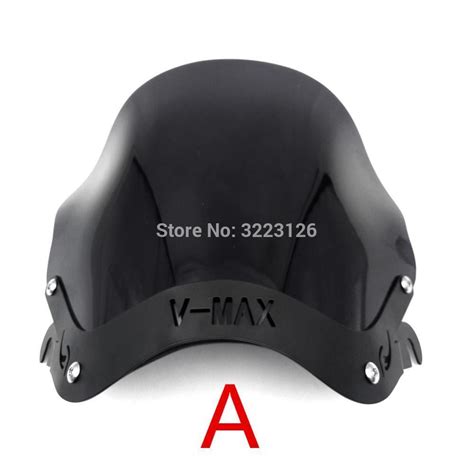 Motorcycle Windshield Windscreen Deflector W Mount Bracket For Yamaha