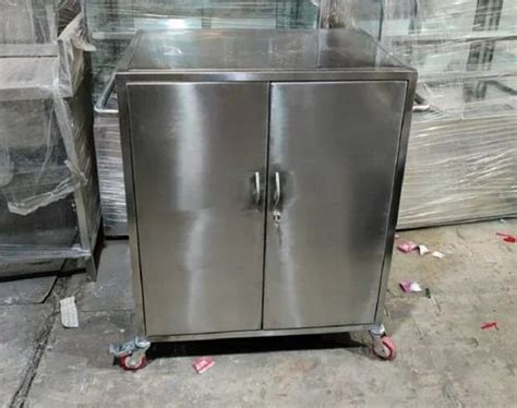Stainless Steel Storage Cabinet Trolley At ₹ 18500piece In Mumbai Id