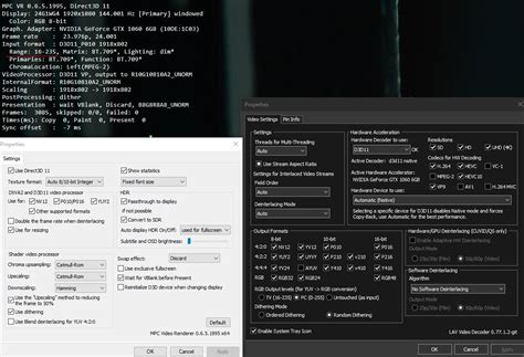 MPC HC With MPC Video Renderer Stuck In Limited Color Range How To