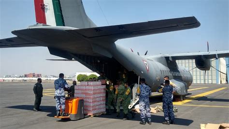 Sedena Trasladó 50 Toneladas De Víveres Para Damnificados De Chiapas