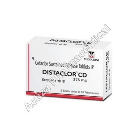Distaclor Cd 375mg Tablet At ₹ 1558 Box Cefaclor Tablet In Surat Id 2853166727712