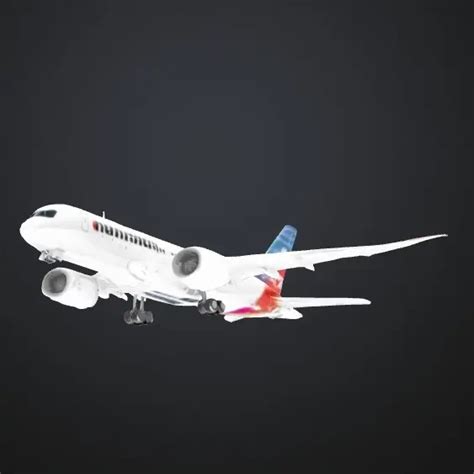 Free Vehicles And Machinery Stl Download American Airlines 787 8by Hobbyguy