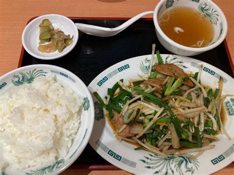 日高屋でニラレバ炒めを食べてみた みんなで美味しいものを食べましょう