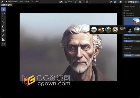 Blender插件Hdr Rotation v1 0 3视图中拖动旋转HDR CG资源网