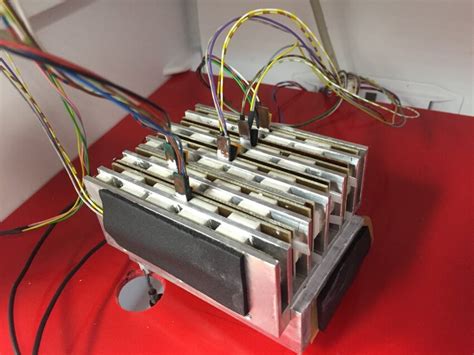 25 A Closeup Picture Of The Cooling Assembly With Temperature Sensors Download Scientific