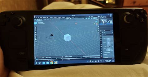 3d Artists Test Launching Unreal Engine And Blender On Steam Deck