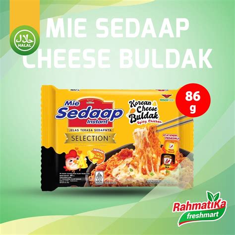 Jual Mie Sedaap Mi Instan Goreng Selection Korean Cheese Buldak Spicy