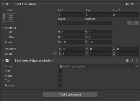 【unity】セーフエリアに対応する Iosandroid くものす