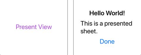 SwiftUI Environment When Presenting Views