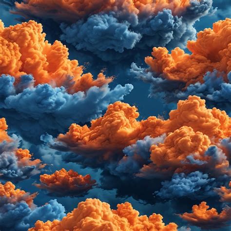 Premium Photo Sky Clouds Texture Background Pattern A Sky Full Of Clouds