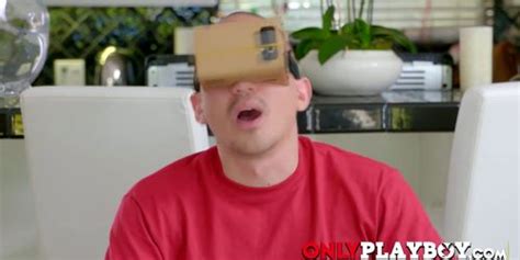 Virtual Reality Goggles Lead These Two Guys Into Getting Their Cocks