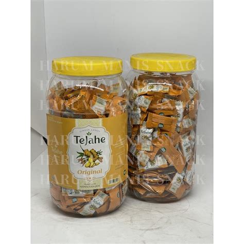 Jual Permen Jahe Ginger Candy Tejahe Herbal Candy Original Toples Isi
