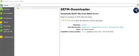 Uso Del Plugin Srtm Downloader” En Qgis Tyc Gis
