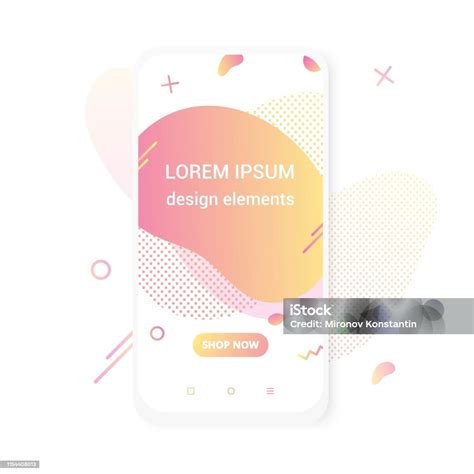 현대 수직 모바일 액체 추상 형상 그라데이션 스타일 디자인 유체 벡터 다채로운 일러스트 배너 응용 프로그램 프리젠 테이션 판매
