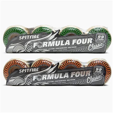 Spitfire Wheels F4 99d Classic 52mm 53mm スピットファイヤー フォーミュラフォー クラシック ウィール