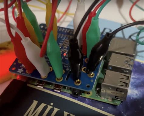 Fly A Drone By Touching Raspberry Pi Connected Fruit Raspberry Pi