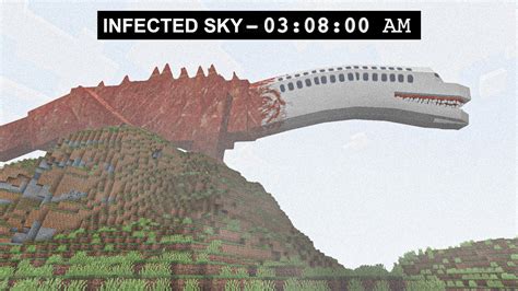 Minecrafts Infected Sky Is Horrifying Youtube