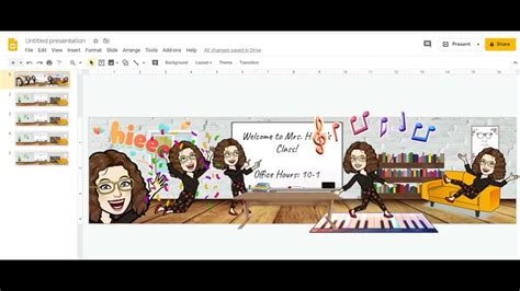 Animated Bitmoji Google Classroom Banner YouTube