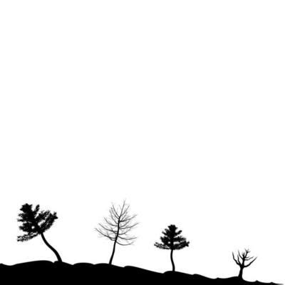 Tree Line Silhouette Vector Art Icons And Graphics For Free Download