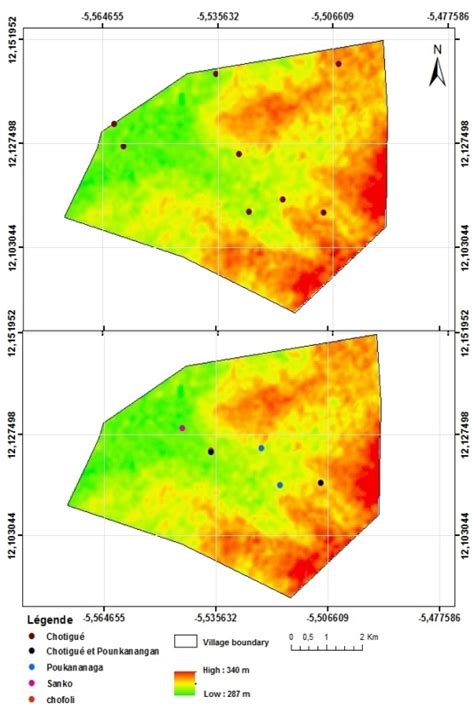 Spatialization Of Millet Varieties In Siou Download Scientific Diagram