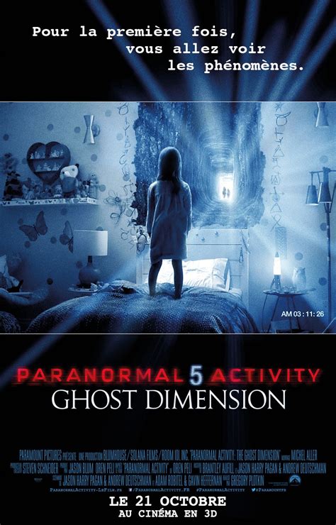 Affiches Posters Et Images De Paranormal Activity 5 2015