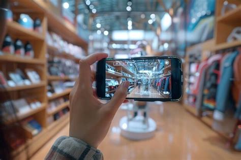 visualize a scenario where augmented reality gles generative ai