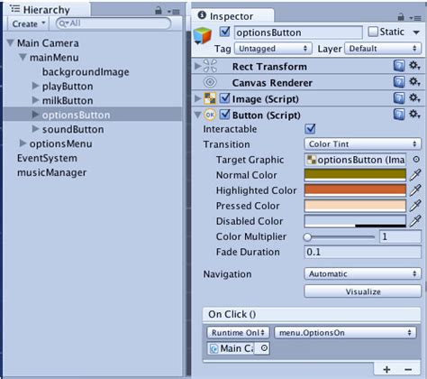 Sub Menu Not Popping Up Questions And Answers Unity Discussions