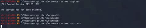 Privilege Escalation Via Server Operators Group