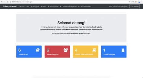 Tutorial Lengkap CodeIgniter Dengan Studi Kasus Membuat Sistem