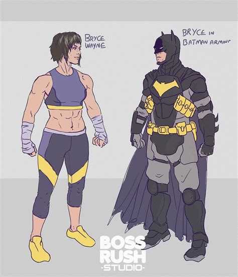 Batman Rule 63 Bryce Wayne Armoredwomen