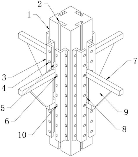 一种方便拆卸的钢构件的制作方法