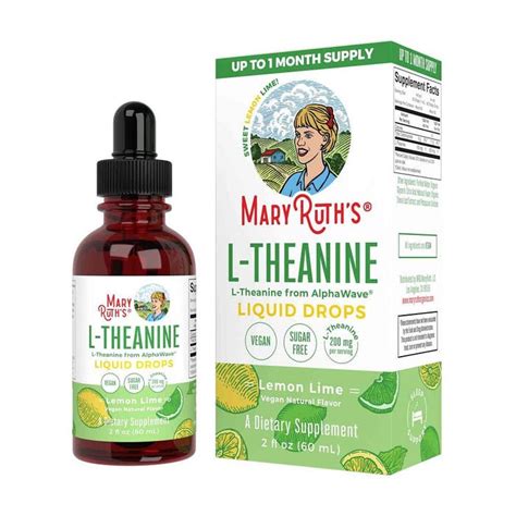 Maryruths L Theanine Liquid Drops 2 Fl Oz Wholesale