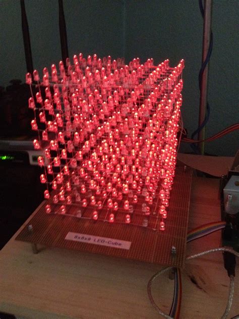 8x8x8 Led Würfel Xythobuzde