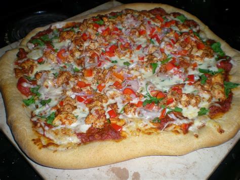 Chicken Tikka Pizza ~ From Annes Kitchen