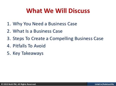 How To Create A Compelling Business Case For Your Product Ideas
