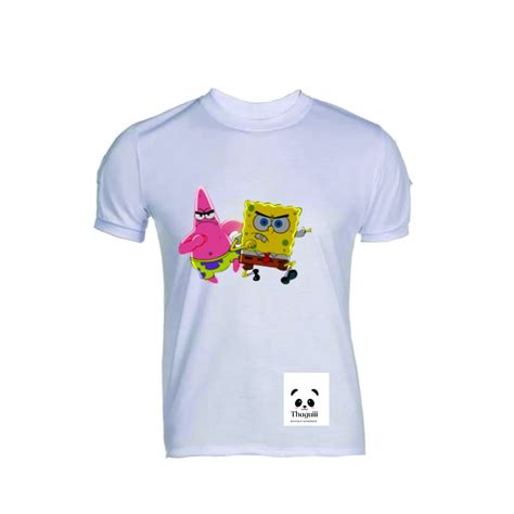 Camiseta Bob Esponja Shopee Brasil