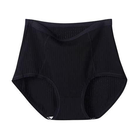 Tawop Black Cotton Bikini Underwear Women Sexy Butt Lifting Comfortable
