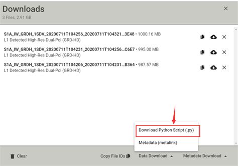 哨兵1号数据python批量下载教程detected High Res Dual Pol Csdn博客