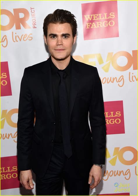 Paul Wesley And Phoebe Tonkin Meet Up With Candice Accola At Trevorlive