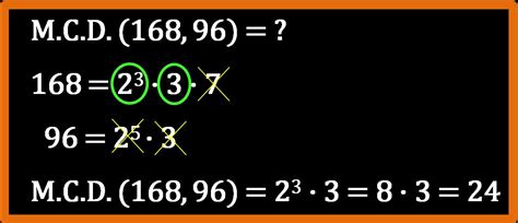 Calcolo Del Massimo Comune Divisore Matematica Facile