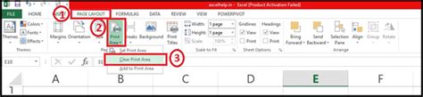 Print Selected Area Only By Set Print Area In Excel Excel Help