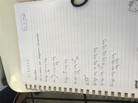 De O Nome Dos Seguintes Compostos Brainly Br