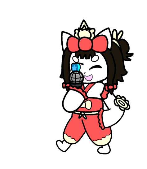 巫女姫 in FNF ibisPaint