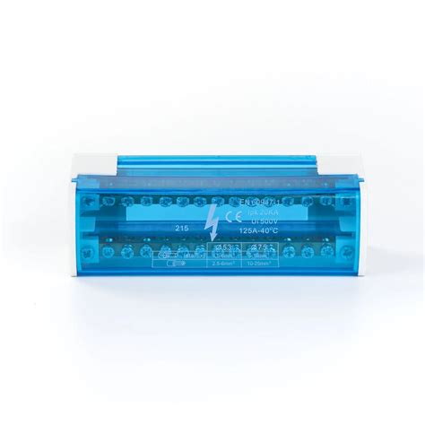 Multilayer Terminal Block Connector Din Rail Brass Terminal Blocks 500v